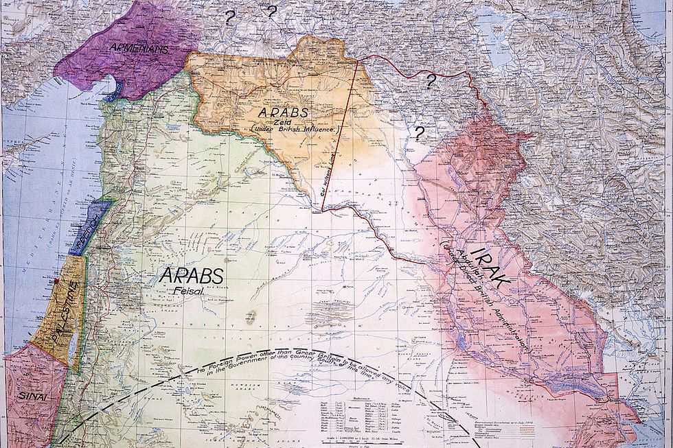 Paris Peace Conference - 1919 - and T.E. Lawrence