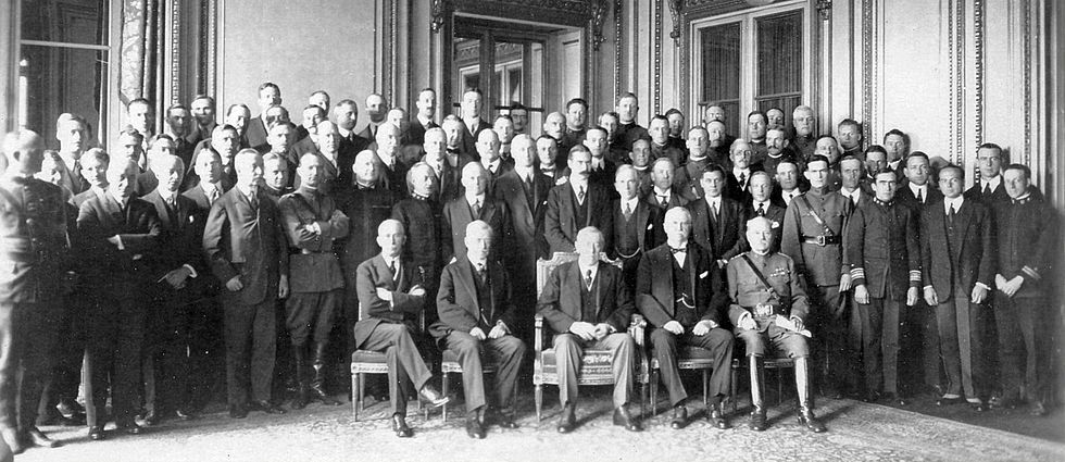 Paris Peace Conference - 1919 - and T.E. Lawrence