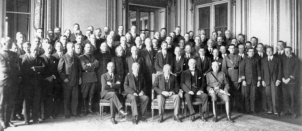 Paris Peace Conference - 1919 - and T.E. Lawrence