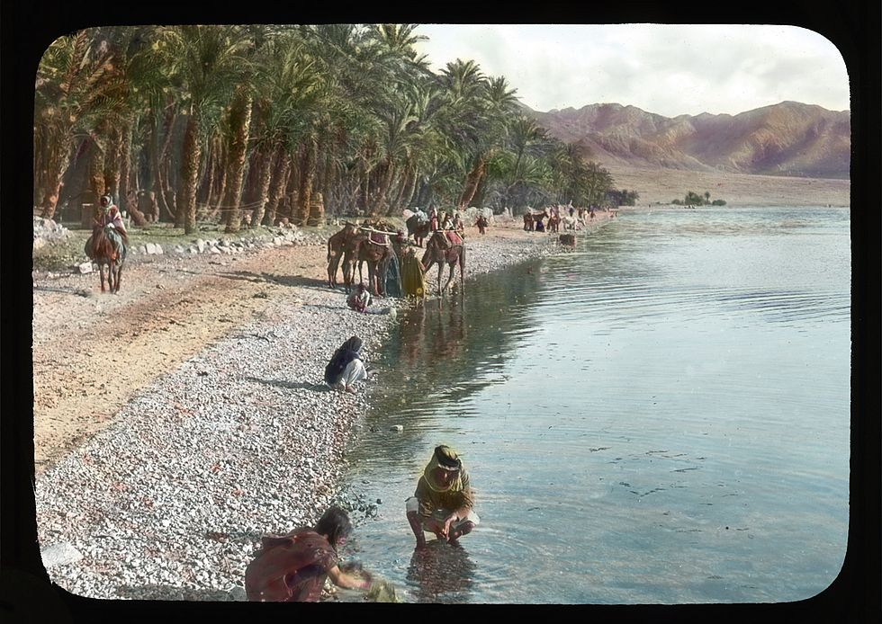 The Taking of Akaba - 1917 - T.E. Lawrence, Auda abu Tayi, Prince ...